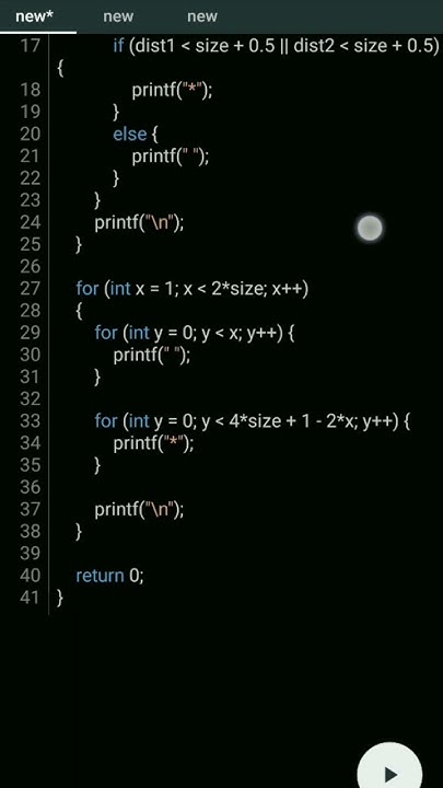C Programming In Android Mobile Best C Programming Android App C Program For Heart Pattern
