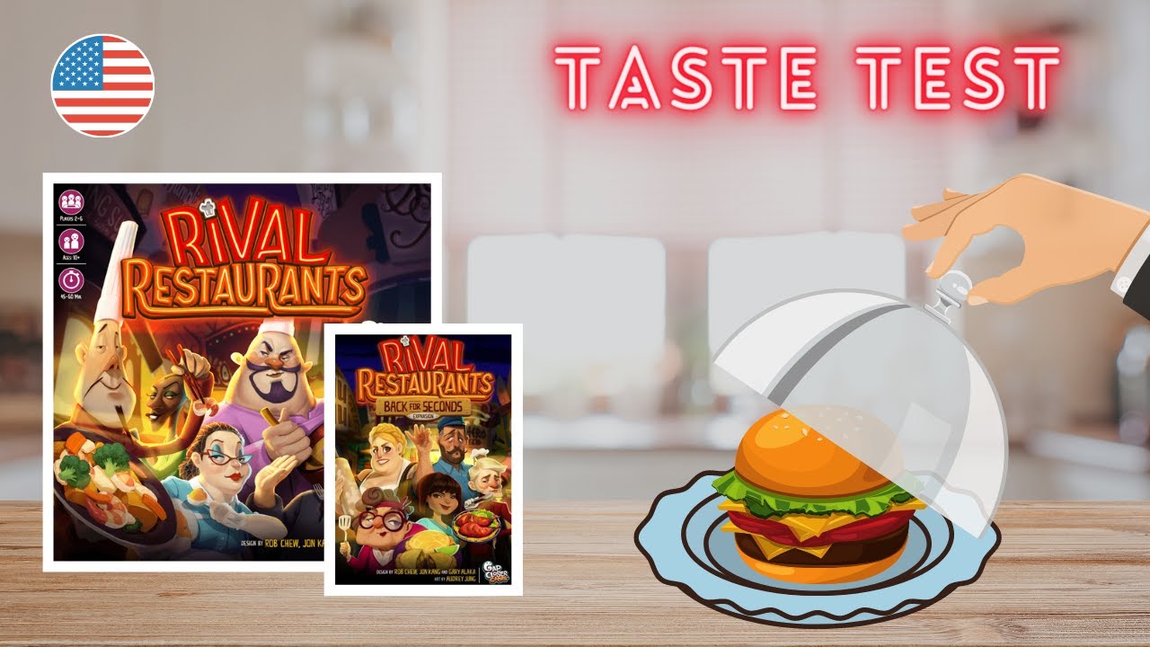 Taste Test / Rival Restaurants + Back For Seconds Expansion (English ...