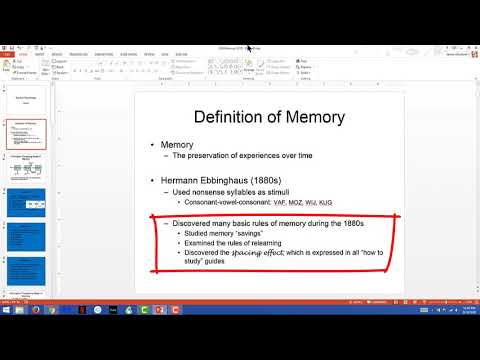 Memory Chapter Introduction - YouTube