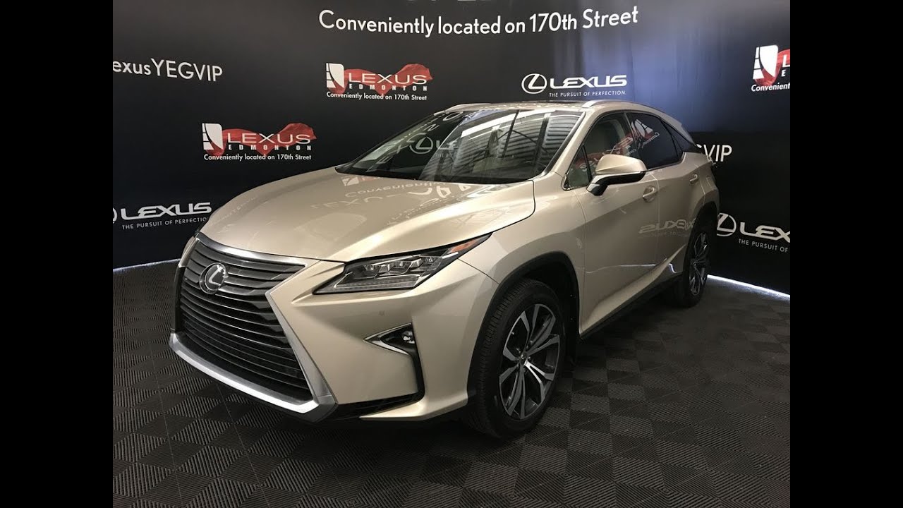 2017 Lexus RX 350 Tan Luxury Review Edmonton, Alberta - Lexus of ...