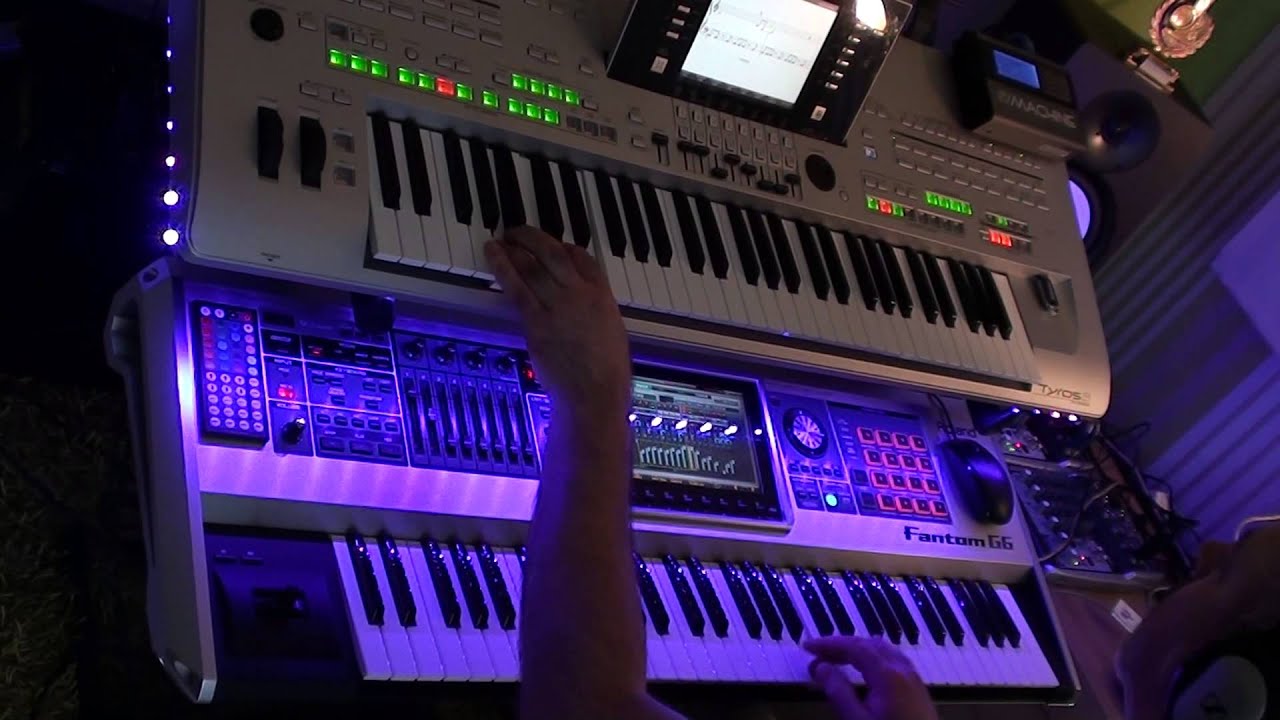 Kate Ryan - désenchantée COVER on Tyros 3 and Fantom G6 - YouTube Music