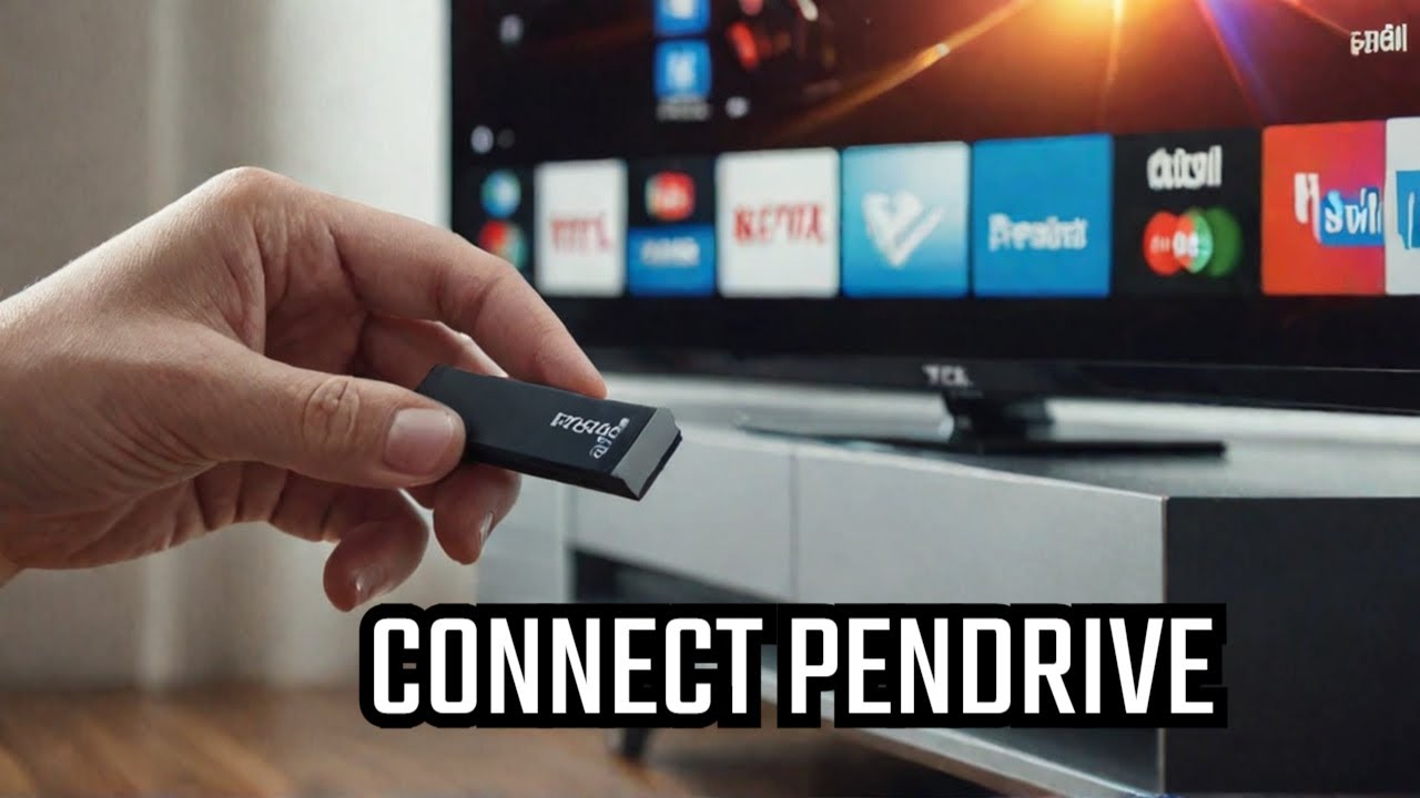 How to Connect TCL Smart Tv to Pendrive || Link USB Flashdrive to TCL ...