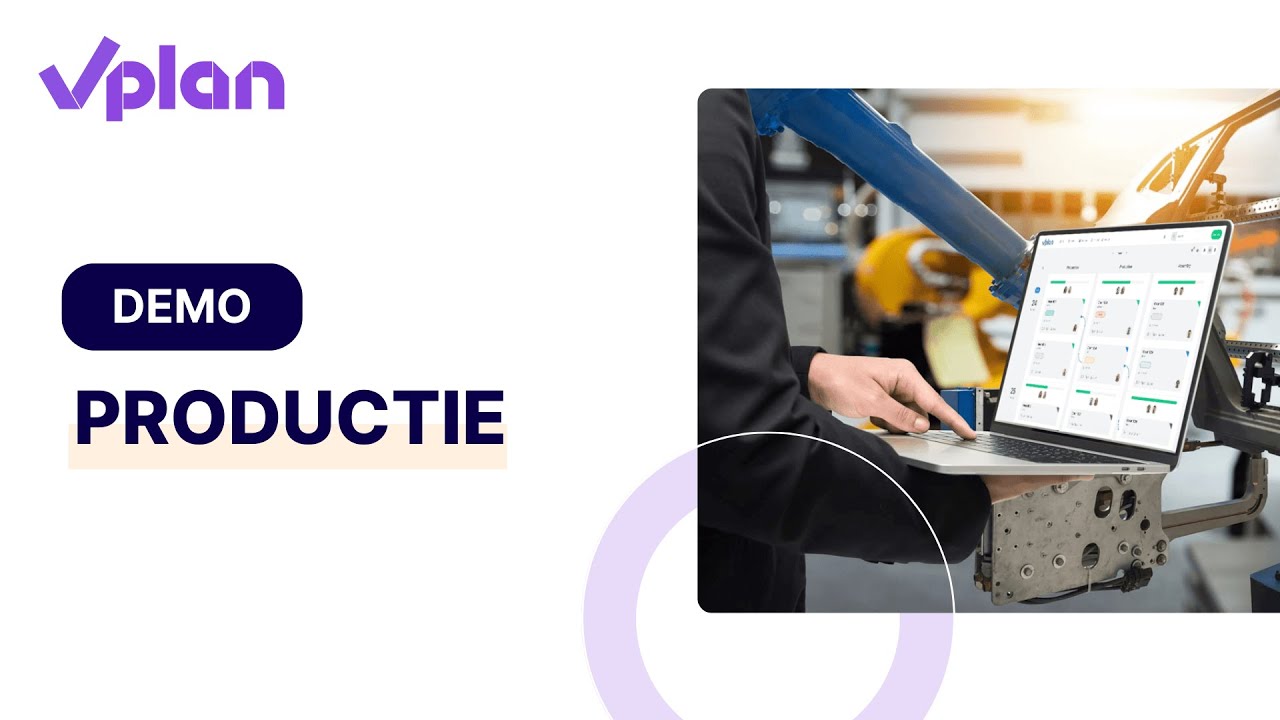 vPlan Demo voor Productie - Productieplanning - YouTube