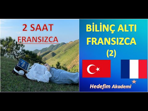 UYKUDA FRANSIZCA ÖĞRENİN-EN ÖNEMLİ FRANSIZCA İFADELER VE KELİMELER(2)