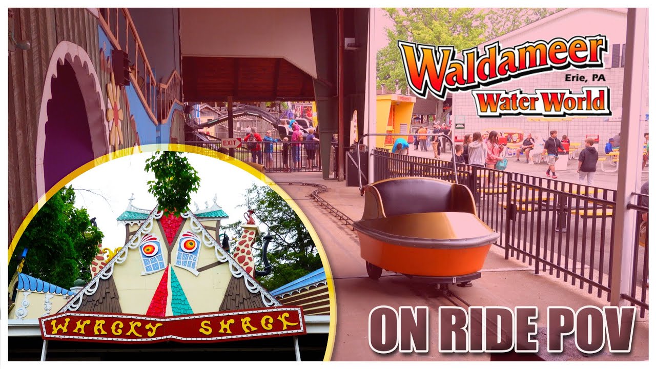 Whacky Shack On Ride | Waldameer, Erie PA - YouTube