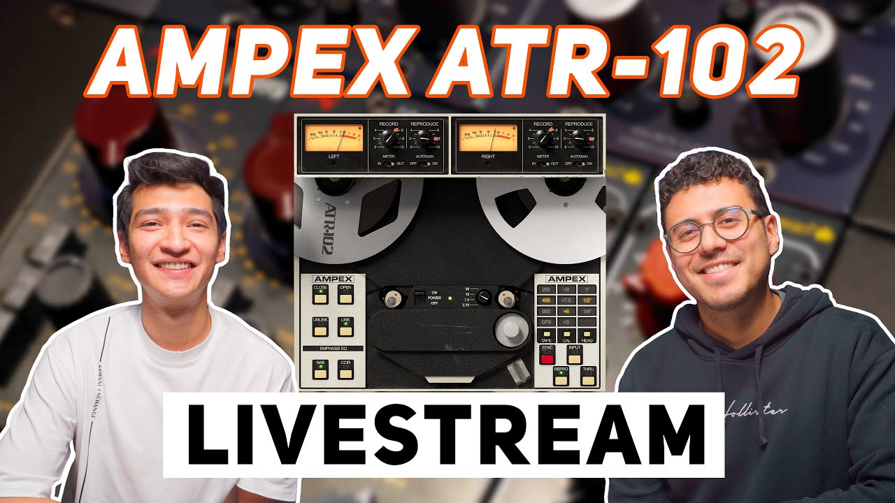 Primeras impresiones de la AMPEX ATR-102 de UNIVERSAL AUDIO - YouTube