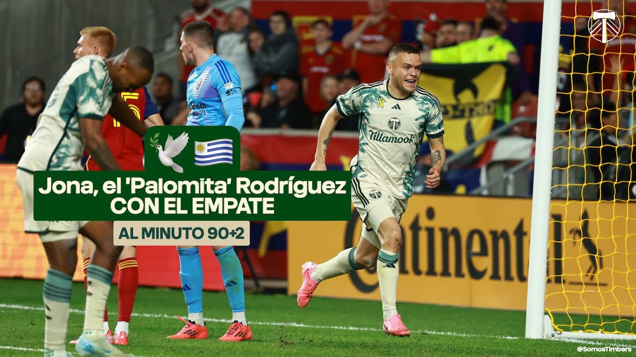 GOL CARDIACO | Jonathan Rodríguez rescata el empate para Portland ...