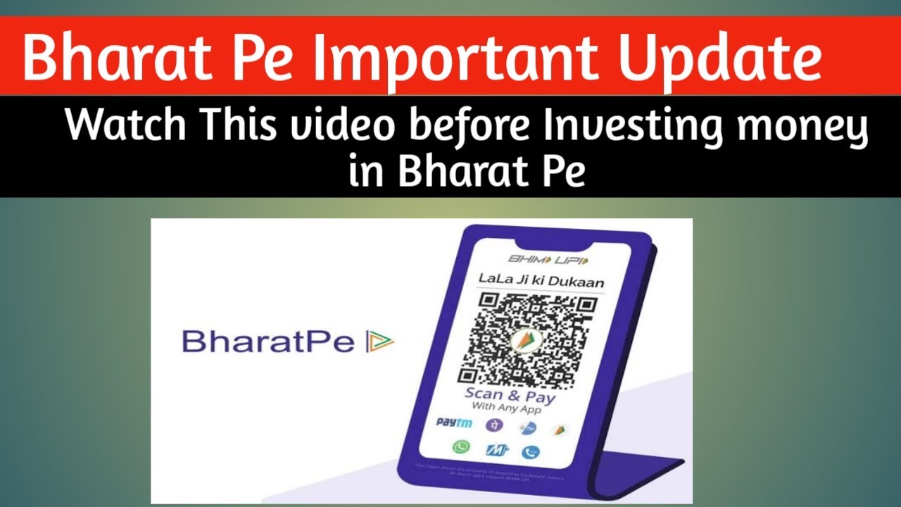 Bharat Pe Important Update | Watch this video before investing money in ...