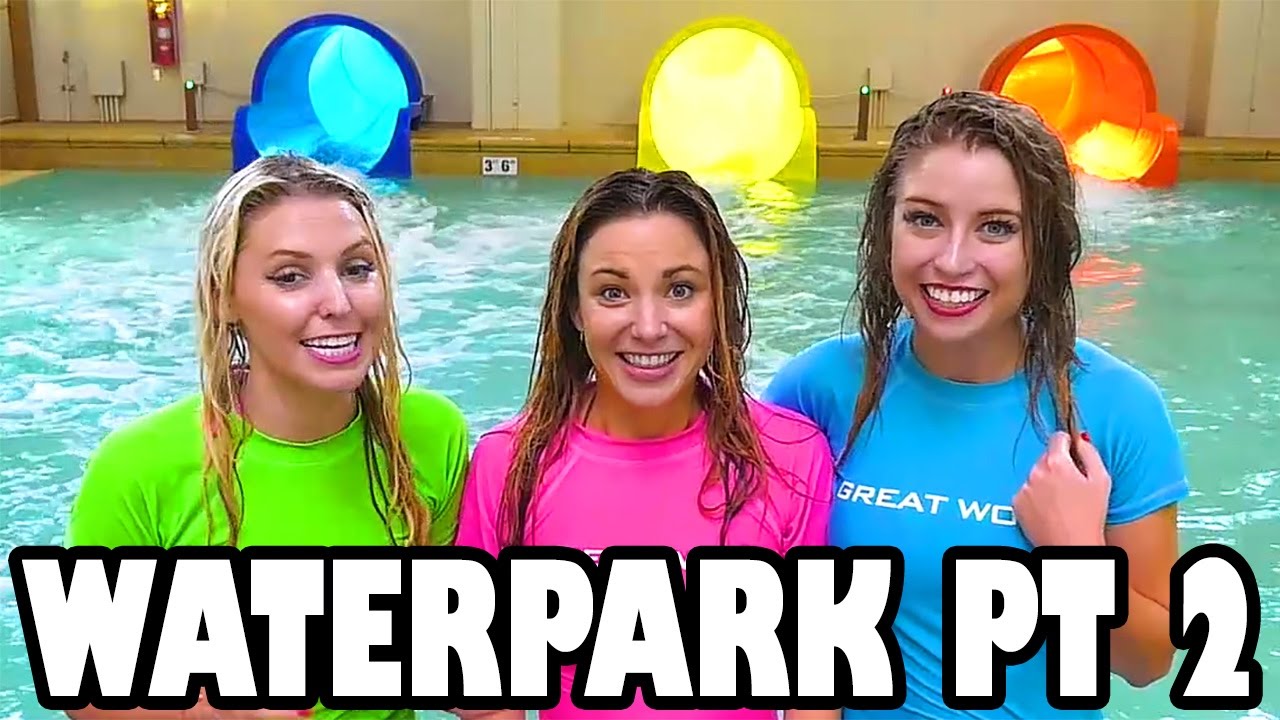 Great Wolf Lodge Water Park Challenge Part 2. Totally TV - YouTube