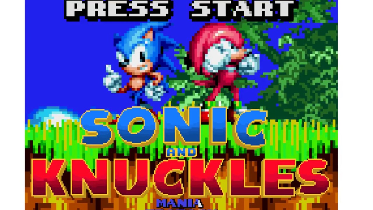 Sonic & Knuckles Title Screen Mania Editon - YouTube