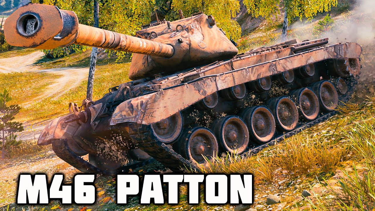 M46 Patton WoT – 4 Kills, 9,4K Damage - YouTube