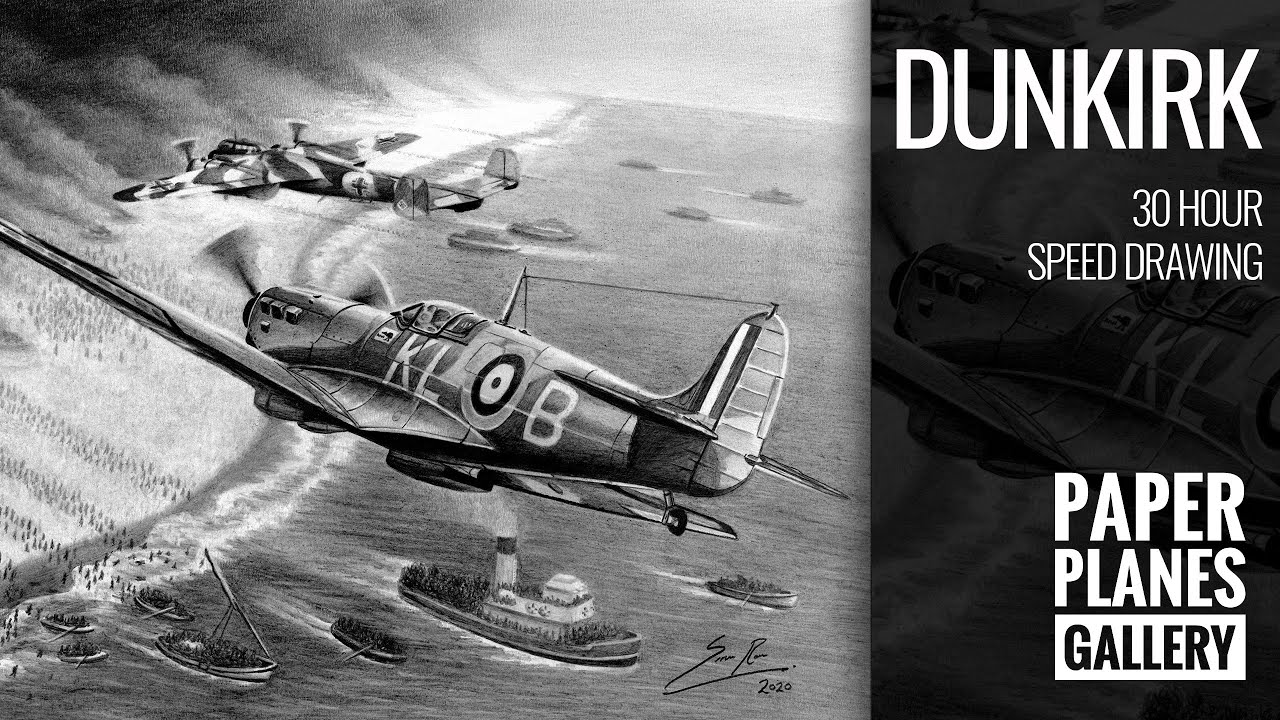DUNKIRK 80th Anniversary (30 Hour Speed Drawing) - YouTube