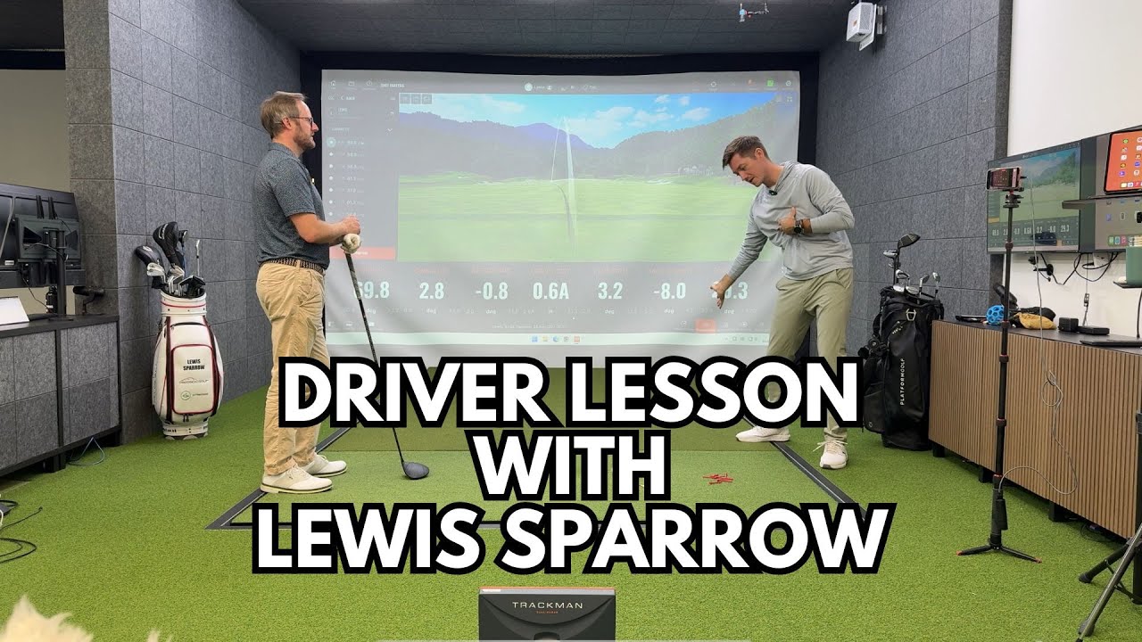 Golf Driver Lesson with Coach Lewis Sparrow | Crush Longer, Straighter ...
