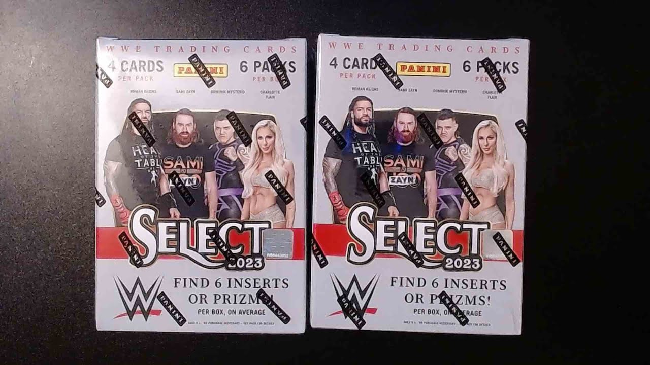 2023 Panini WWE Select Blaster Box Review - YouTube
