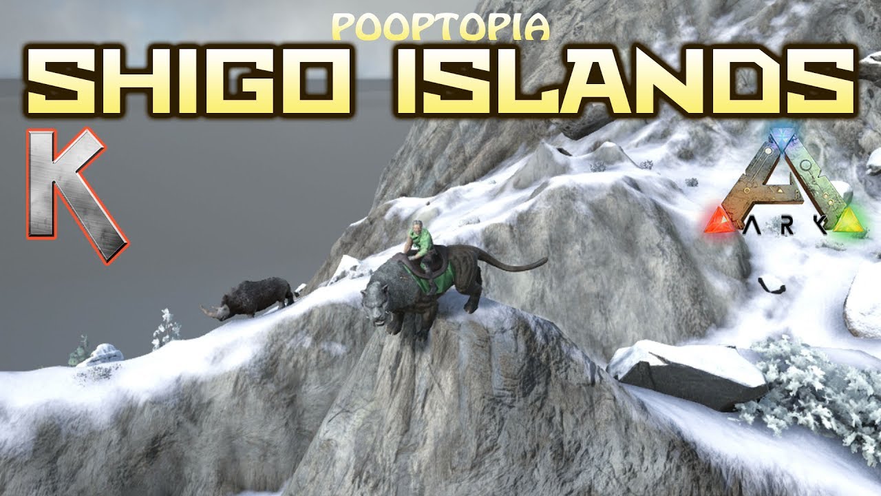 Ark: Survival Evolved - Crystal Hunters S4E10 Pooptopia Shigo Islands ...