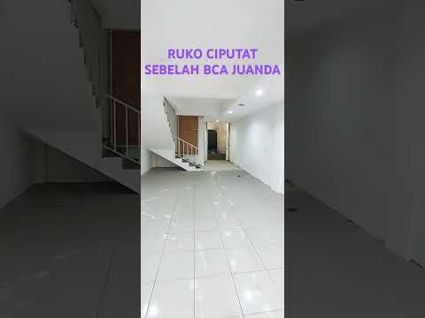 Ruko + Gudang di jl.Juanda - Ciputat raya, sebelah bank BCA #property # ...