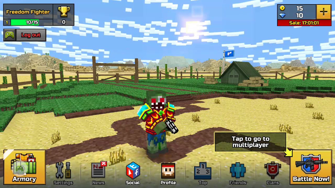 POOL PARTY!!! PIXEL GUN 3D - YouTube