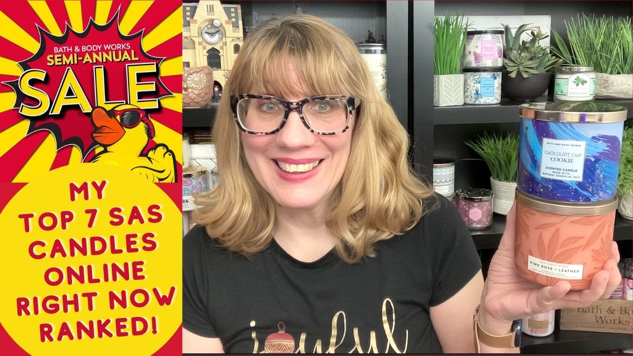 Bath & Body Works MY TOP 7 SAS CANDLES Online Right Now Ranked! - YouTube