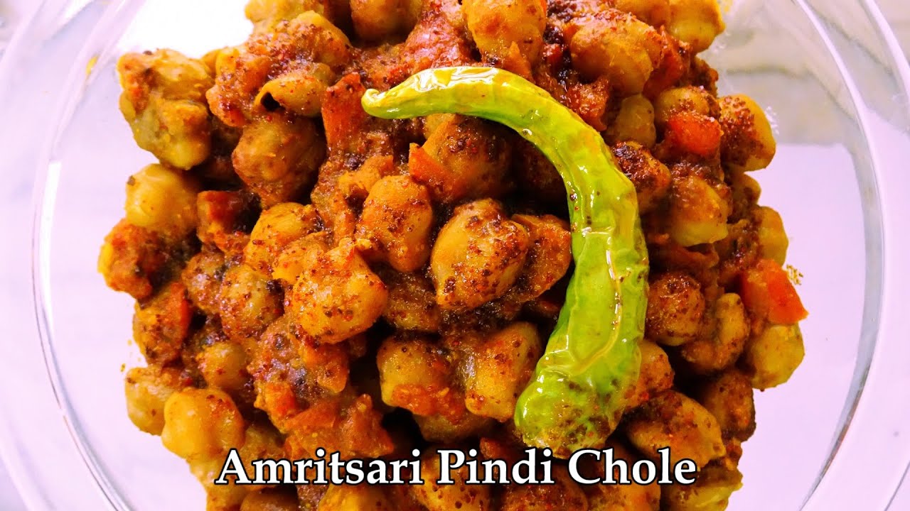 Amritsari Chole Recipe | Chole Masala Recipe | अमृतसरी पिंडी छोले ...