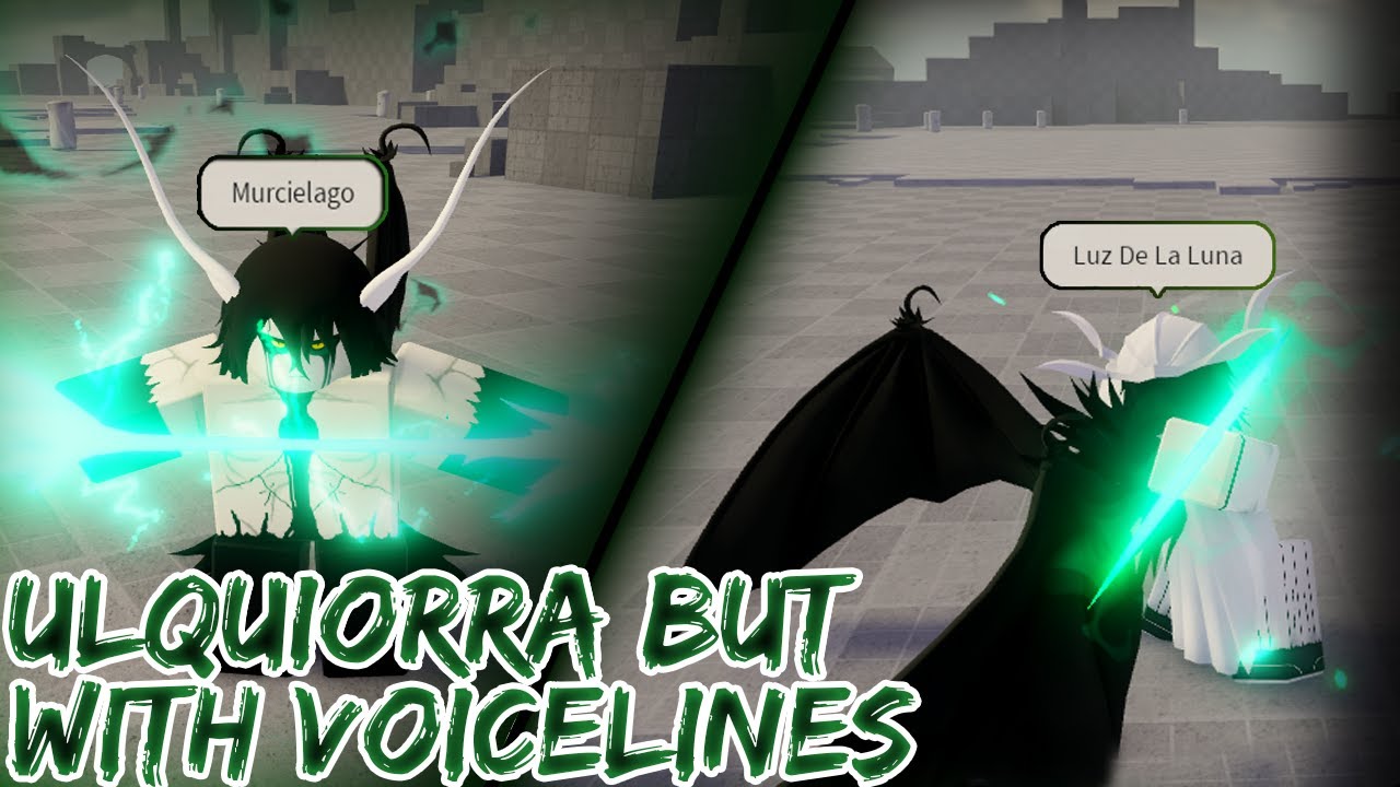 Ulquiorra Cifer But With Voicelines II Roblox Anime Showdown - YouTube