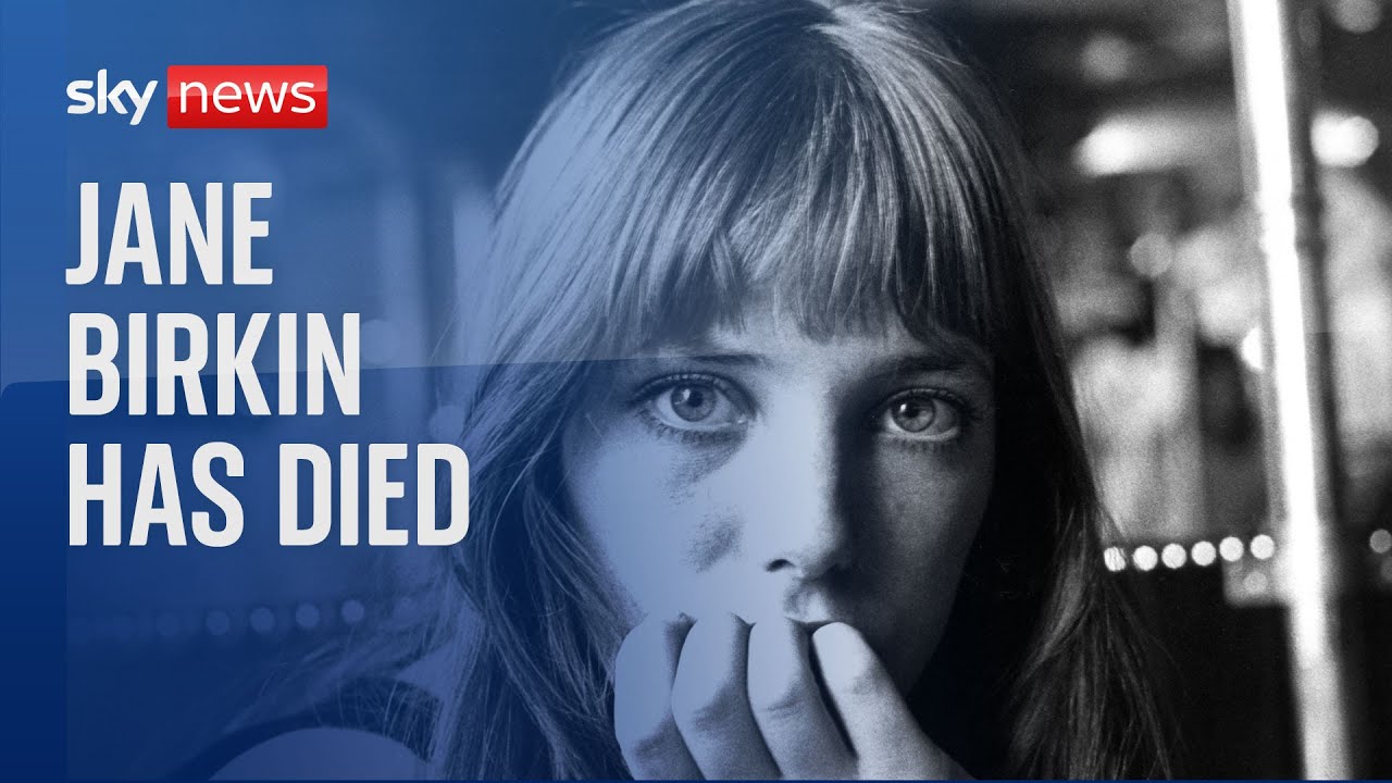 Singer and actress Jane Birkin has died, aged 76 - YouTube