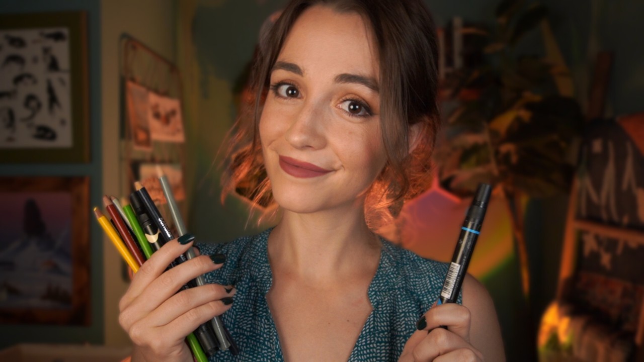 ASMR | Art Therapist Roleplay (help for anxiety, feeling overwhelmed ...