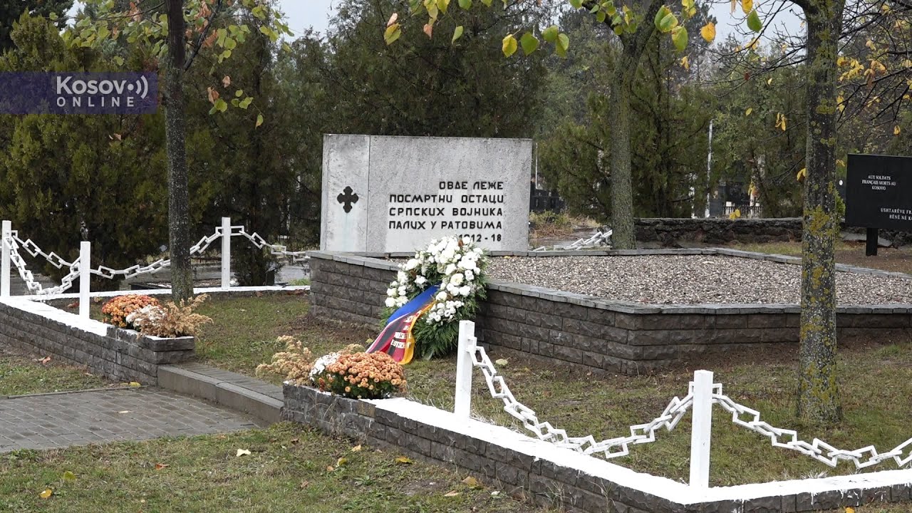 Na pravoslavnom groblju u Prištini izmešten spomenik Srpskim vojnicima ...