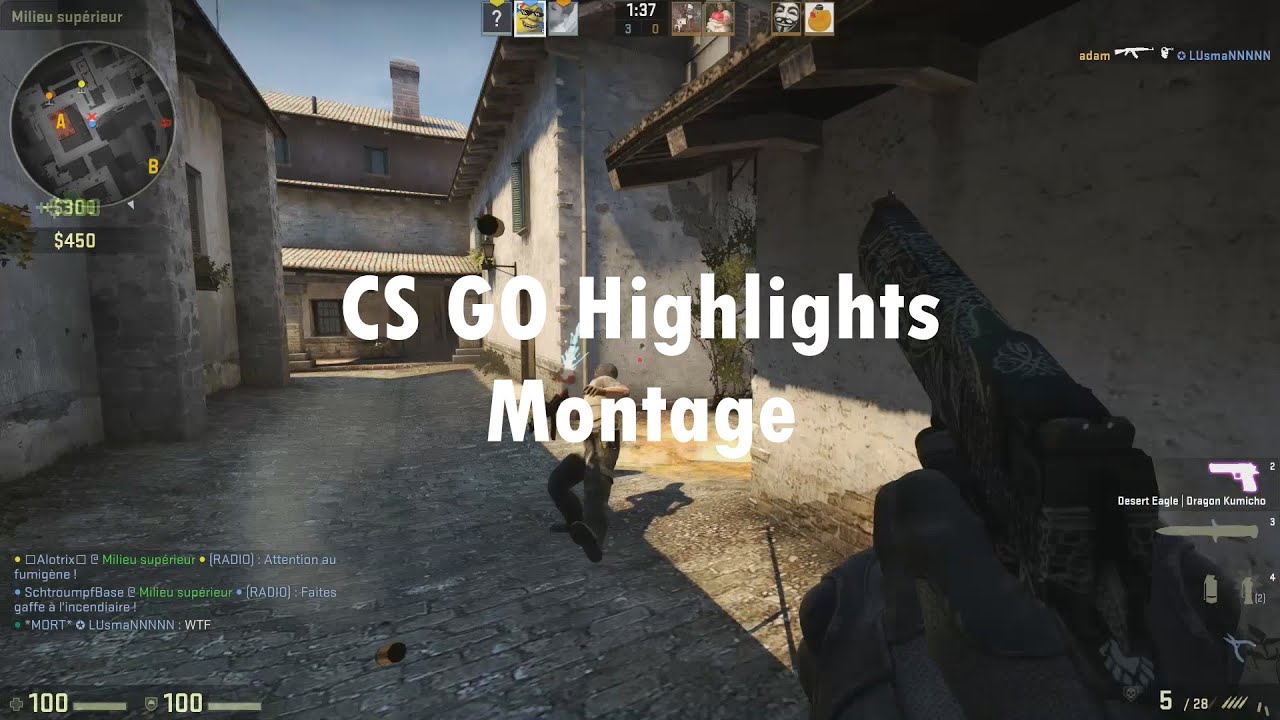 CS GO Highlights Montage #1 - YouTube