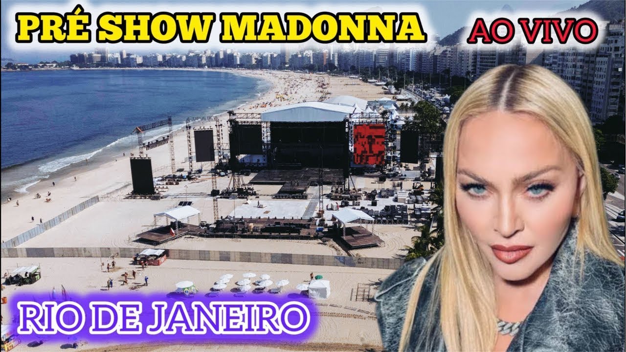 SHOW DO MADONNA AO VIVO - RIO DE JANEIRO THE CELEBRATION TOUR - YouTube