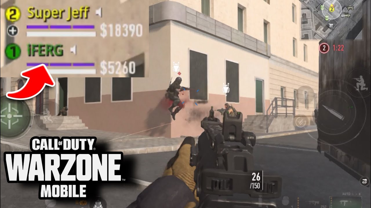 I play with iFerg in Warzone Mobile! (Gameplay) - YouTube