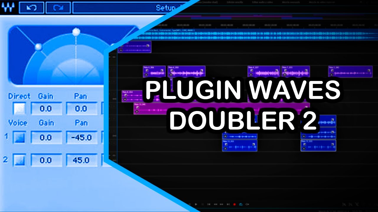 Como ampliar la imagen estéreo en voces de Rap: Plugin Waves Doubler 2 - YouTube