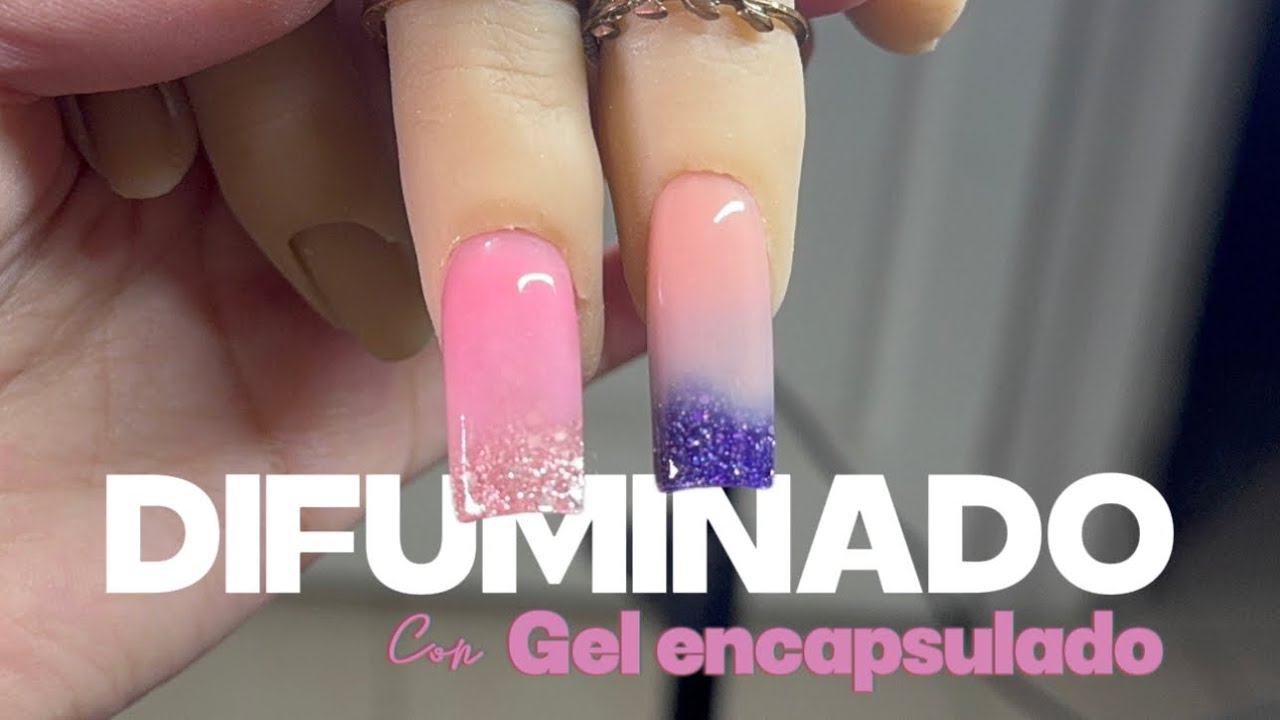 ¿Difuminado con gel semipermanente encapsulado? - YouTube