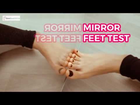 Rhythmic Feet Reflection: Mirror Sound & Echo Study Experiment (ASMR Triggers)
