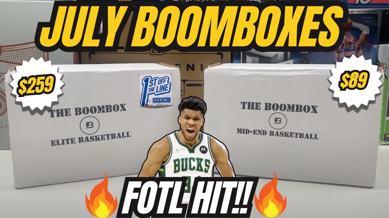 JULY BASKETBALL BOOMBOXES! Elite Basketball Boombox vs Mid-End ...