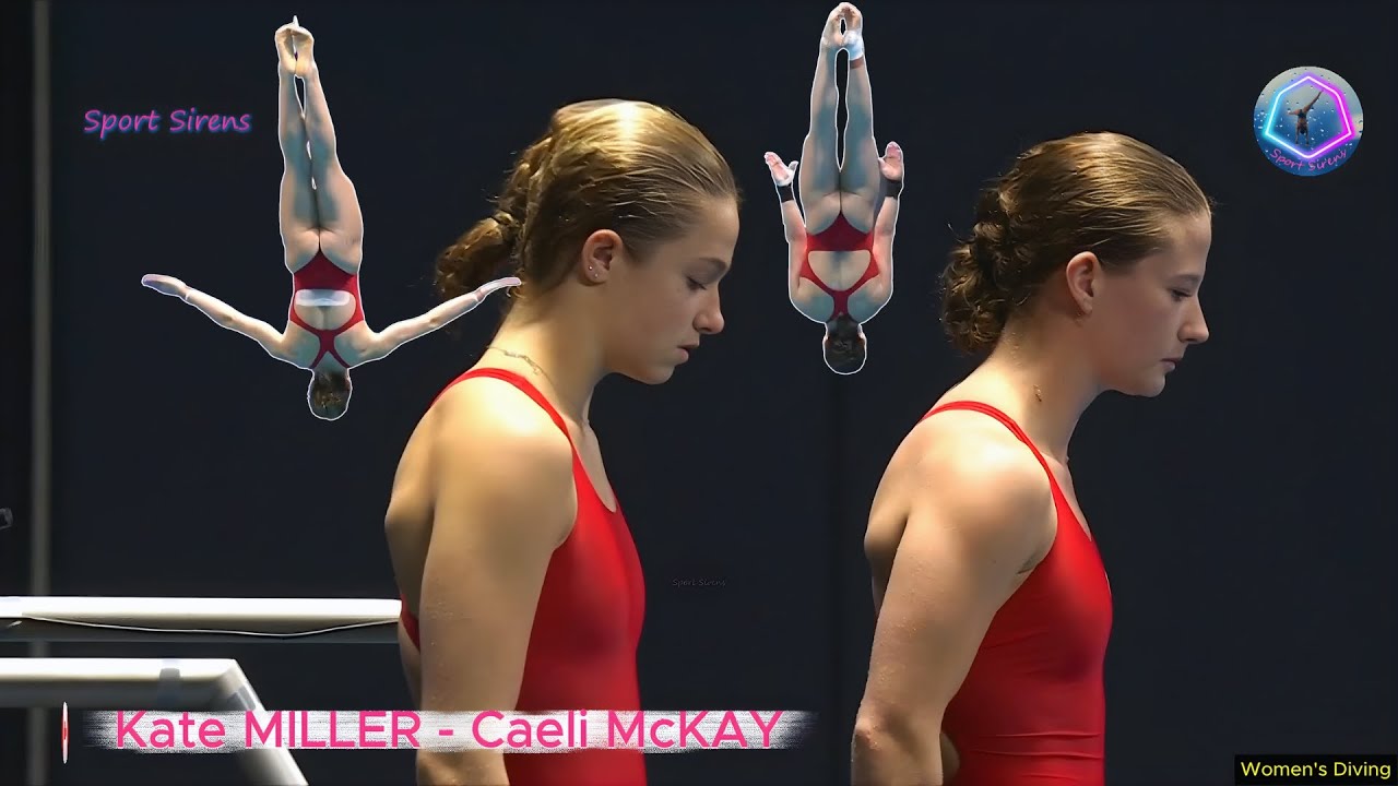 World Class Canadian Women Divers 🇨🇦 Kate MILLER & Caeli McKAY ...
