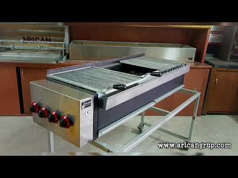Doğalgazlı Lav Taşlı Mangal Gas Barbecue