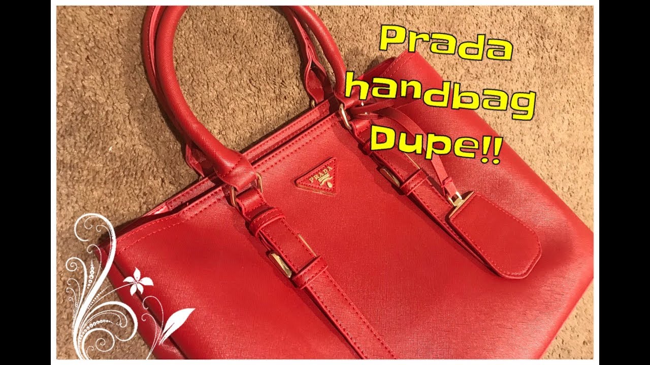Prada handbag dupe / replica | Bougie on a Budget | Inexpensive fake ...
