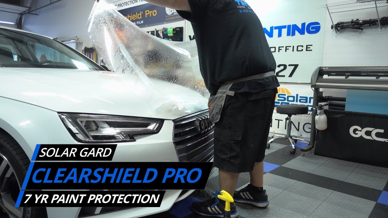 Audi A4 Paint Protection Film Application - YouTube