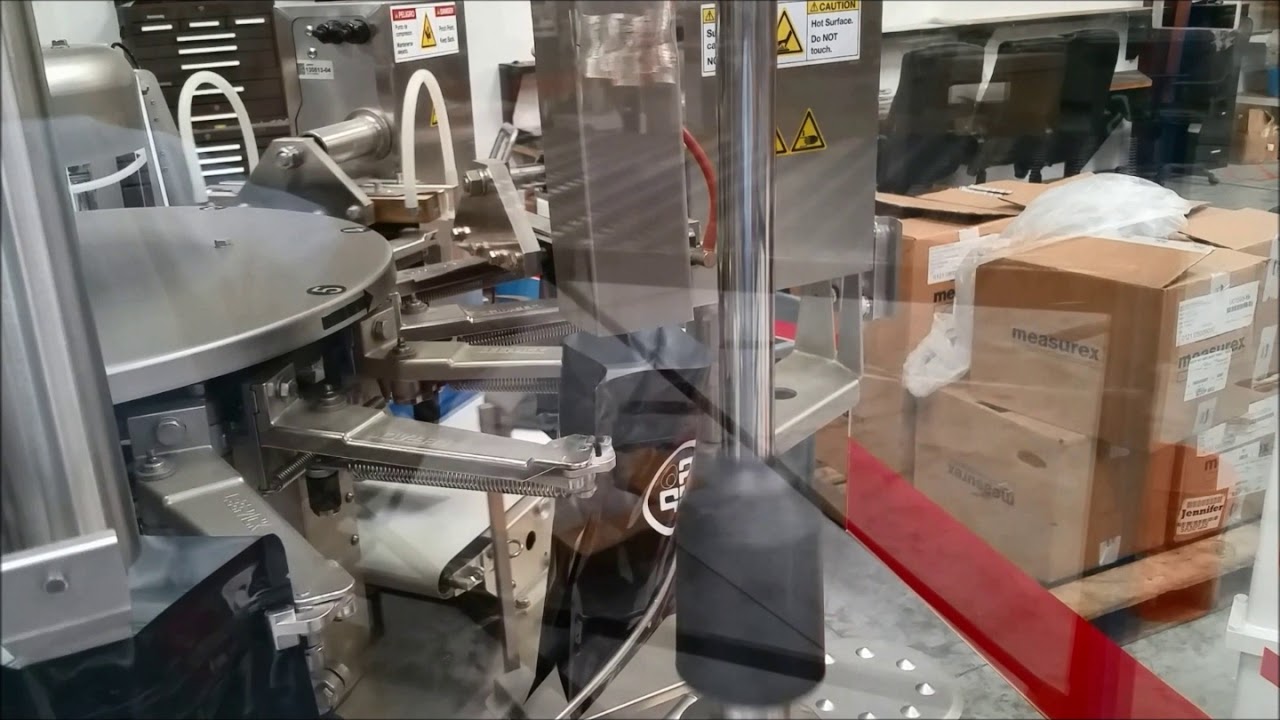 PSG Lee Rotary Premade Pouch Machine Running Terminated Side Gusset ...