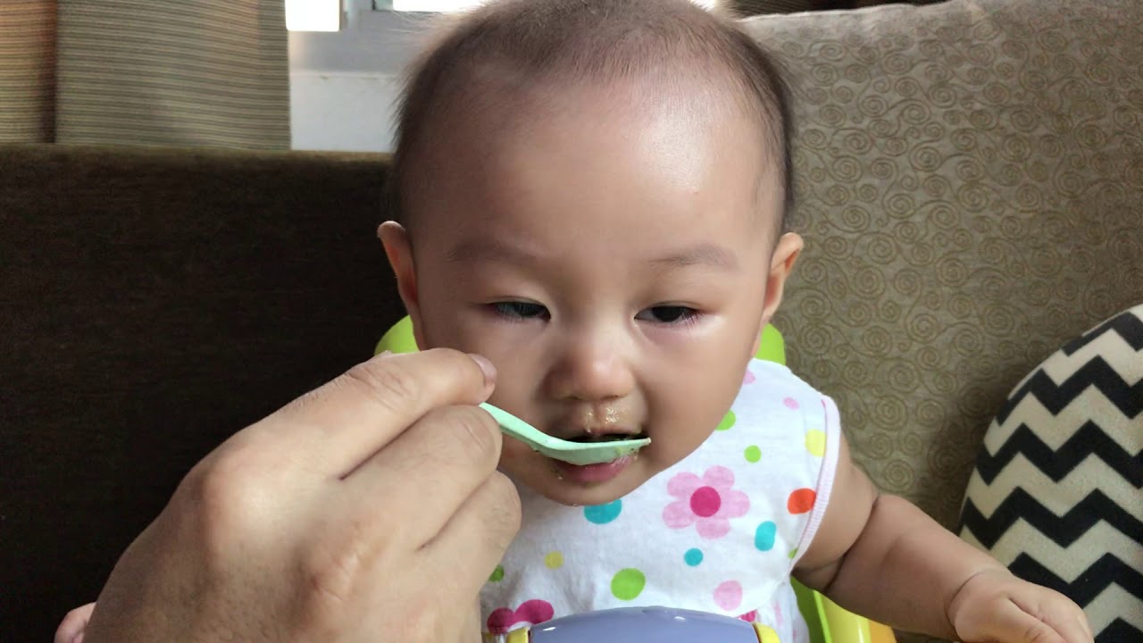 ASMR Baby Eating Morning Food | Baby Eating Meal | Baby Eating Mashed ...