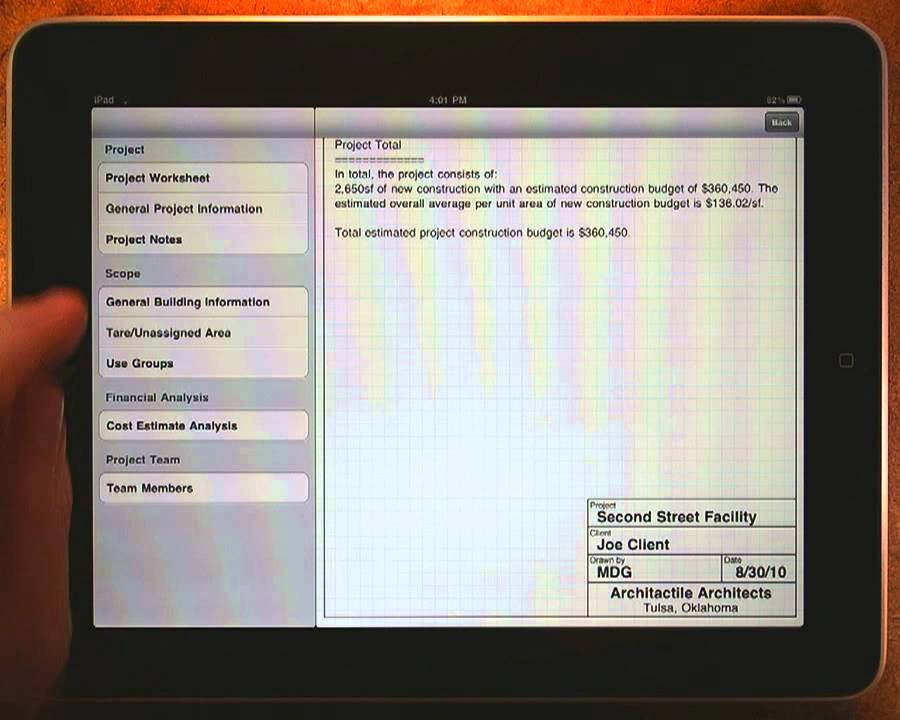 Architactile Inception: iPad Settings App - YouTube