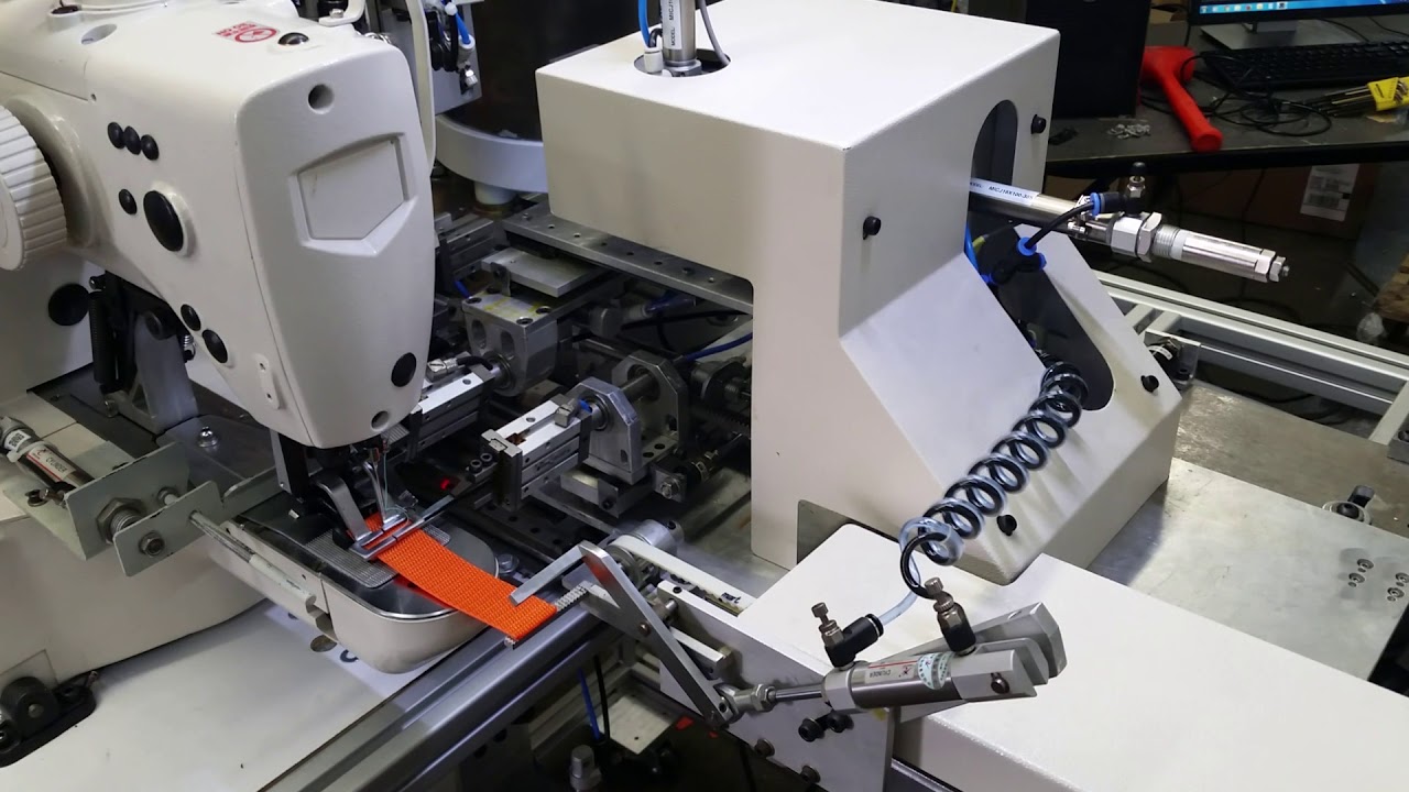 Auto Buckle Machine - YouTube