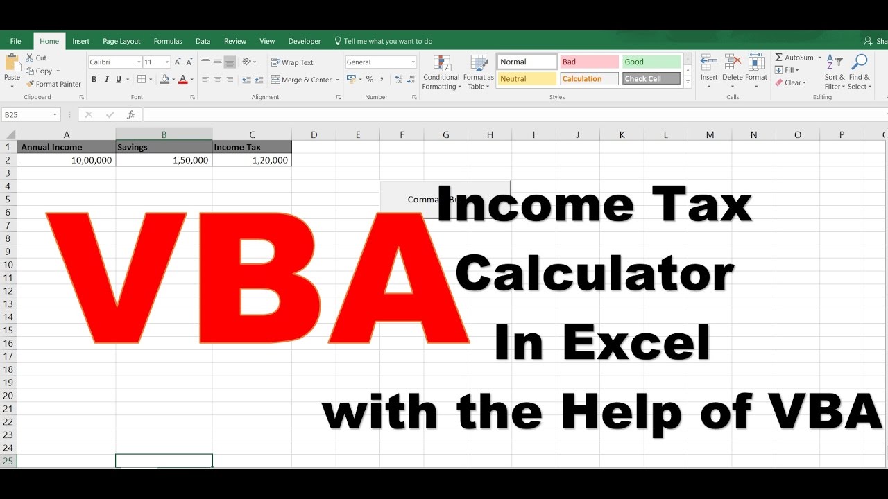 How To Create Income Tax Calculator In Excel With The Help Of VBA YouTube how-to-create-income-tax-calculator-in-excel-with-the-help-of-vba-youtube