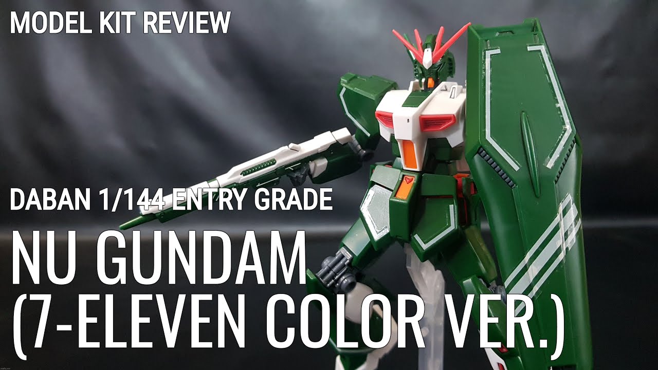 Daban Entry Grade Nu Gundam (7-Eleven Color Ver.) - Bootleg Model Kit ...