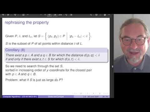 closest pair computation and integer multiplication by divide and conquer algorithms - YouTube
