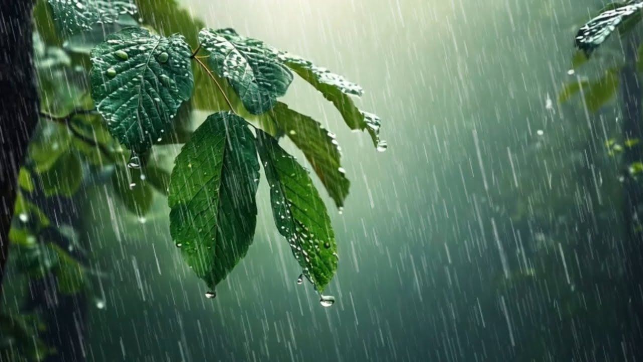 Heavy Rain in the Rainforest – Thunderstorm Sounds for Deep Relaxation ...