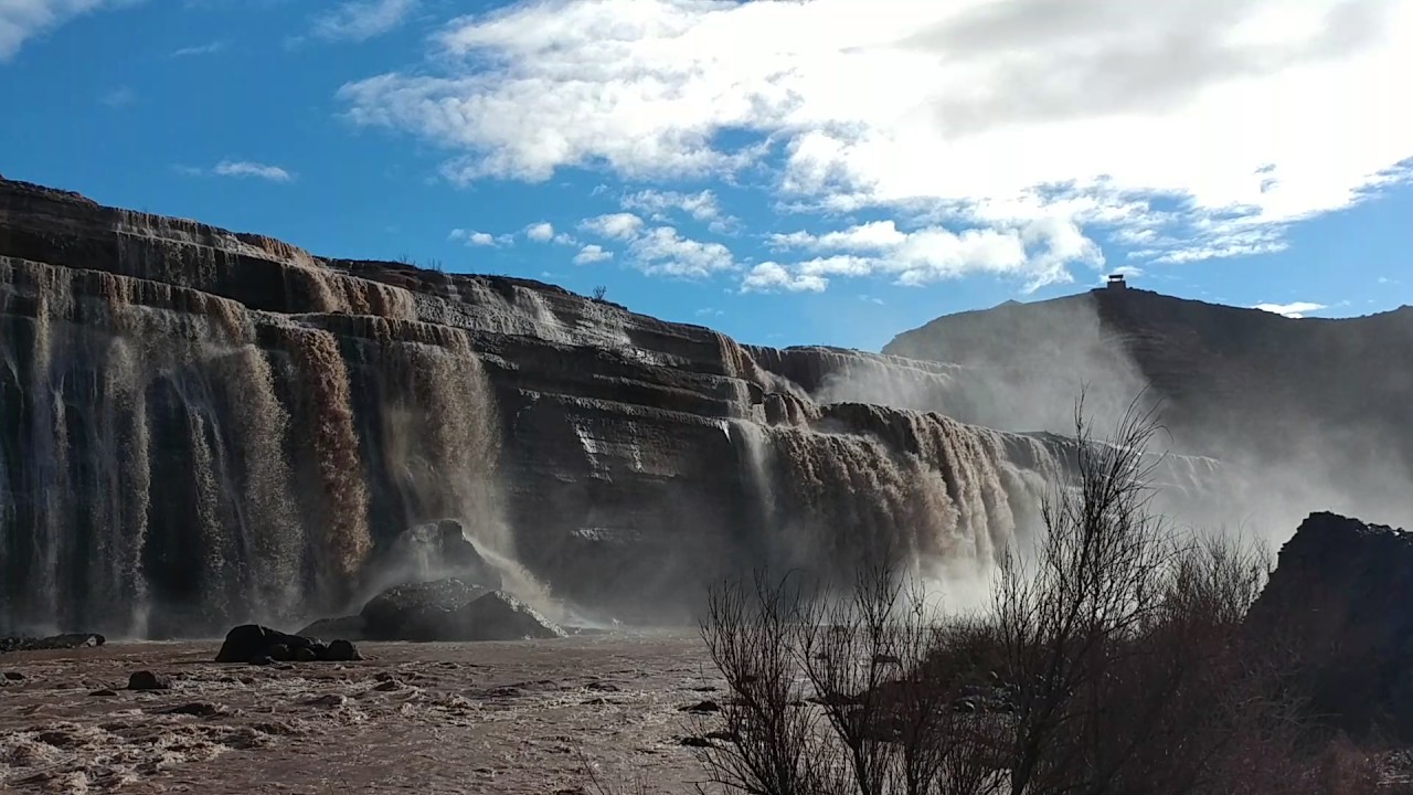 Grand Falls - Leupp, Arizona 2/19/17 - YouTube
