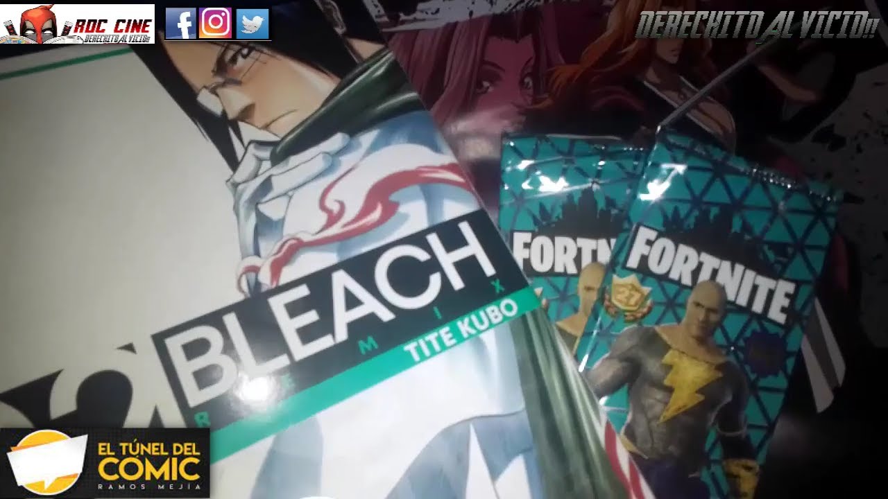 [RDC Manga] Bleach Remix #2 - El Arco del Ultimo Quincy y Unboxing Cartas Fortnite 27 - YouTube