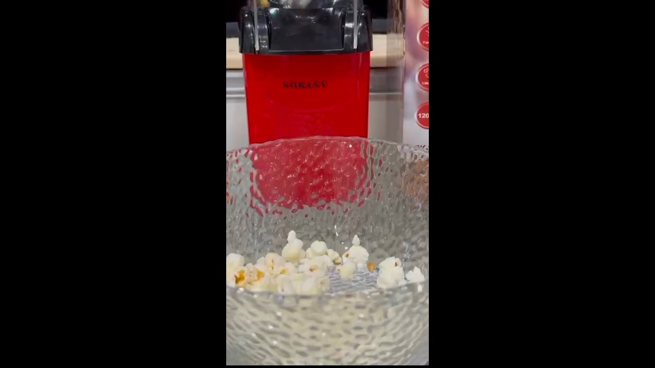 ASMR POPCORN POPPING| POPCORN MACHINE #satisfying #asmr #trending - YouTube