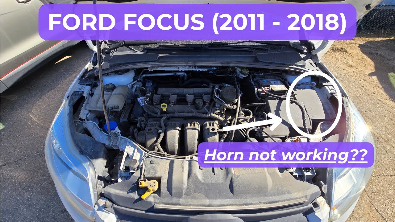 Ford Focus - HORN FUSE & RELAY LOCATION (2011 - 2018) - YouTube